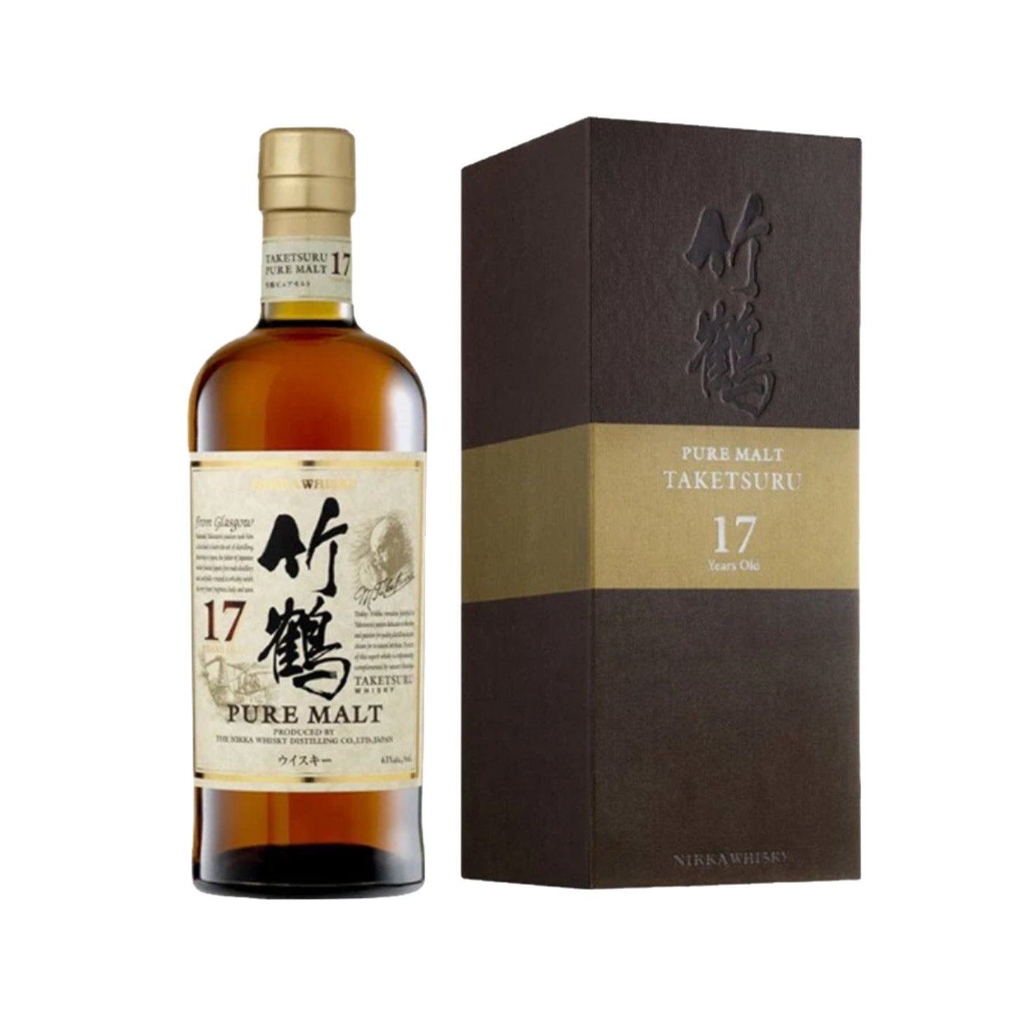 Nikka Taketsuru Pure Malt 17 Year Old Blended Malt Whisky – Lost N Liquor - Online Liquor Store