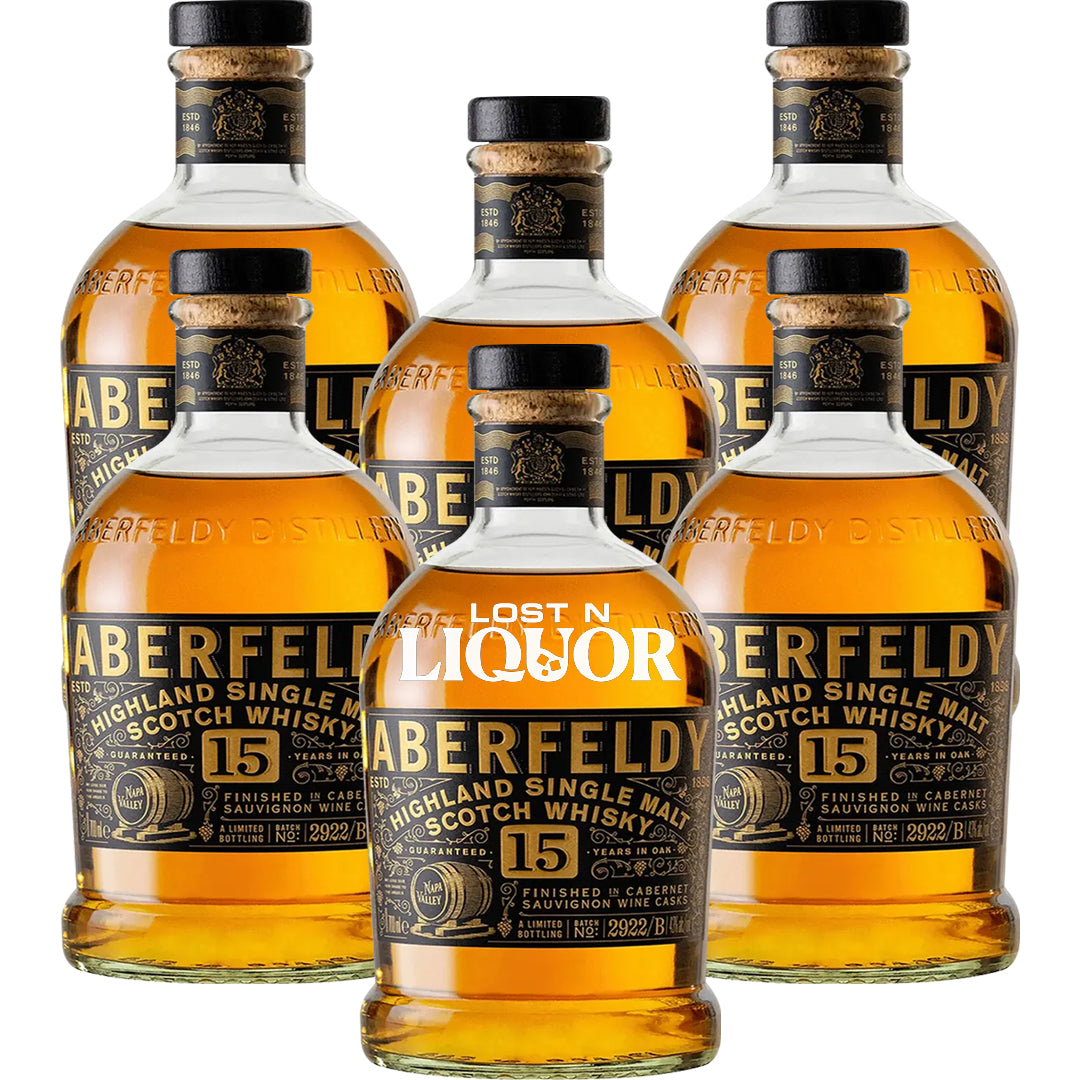 Aberfeldy 15 Year Finished In Bolghery Red Wine Casks Single Malt Scot ...