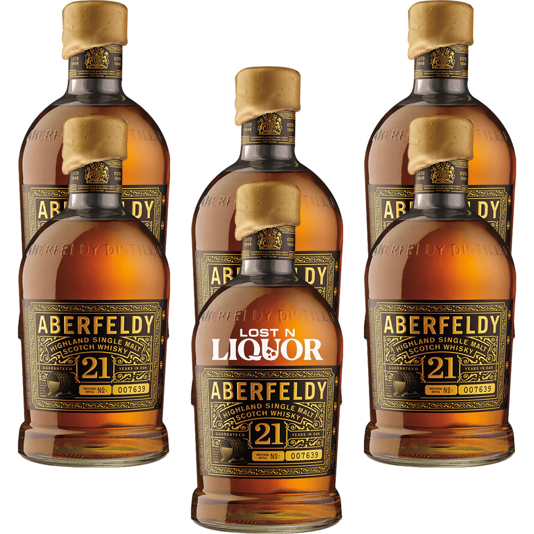 Aberfeldy 21 Year Old Single Malt Scotch Whisky – Lost N Liquor ...