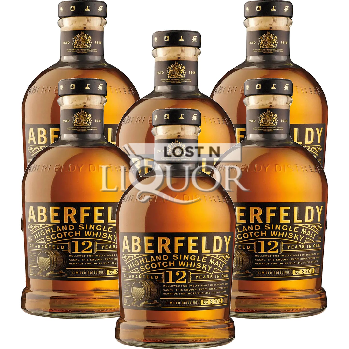 Aberfeldy 12 Year Old Single Malt Scotch Whisky – LNL