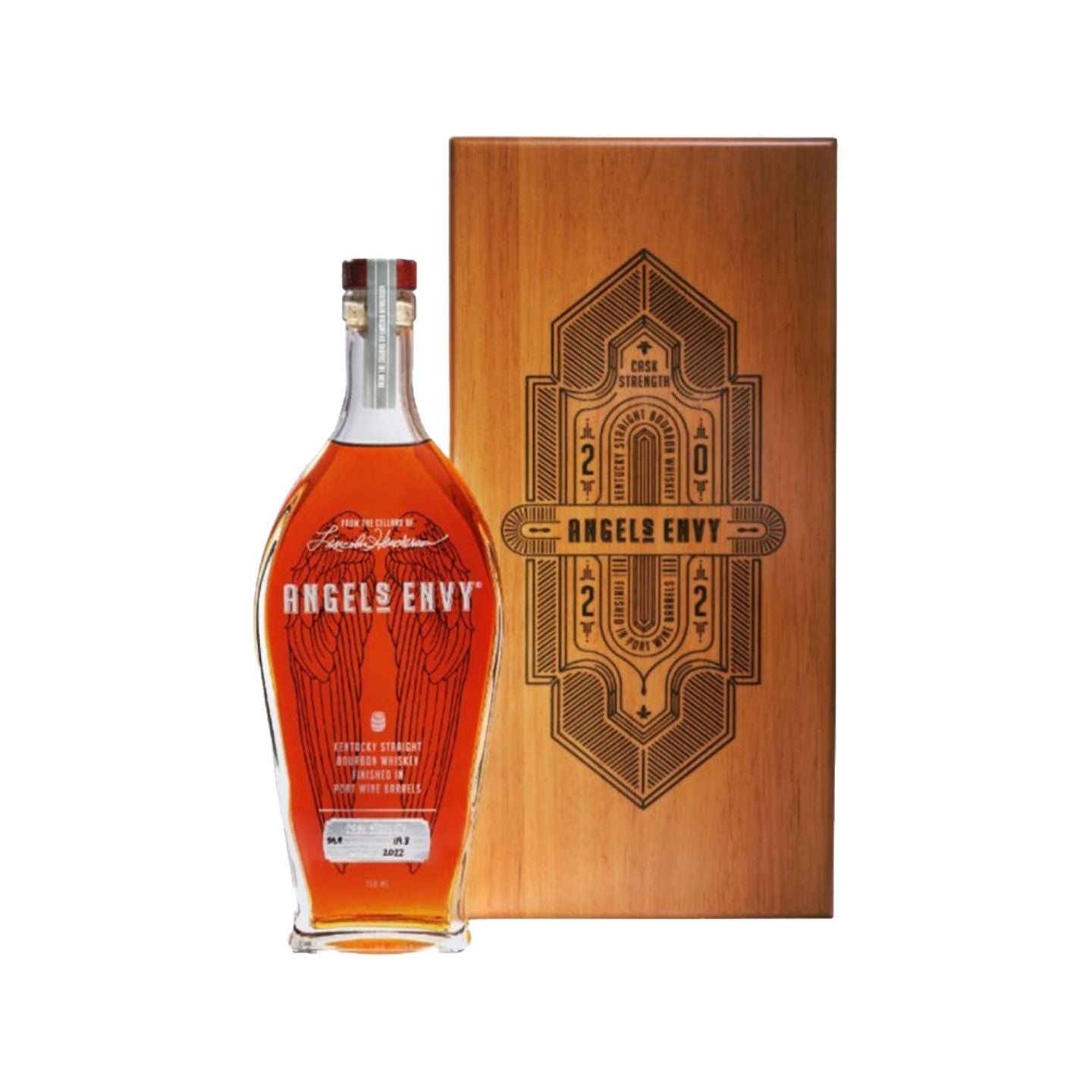 Angel's Envy Cask Strength Port Finished Kentucky Straight Bourbon Whi ...