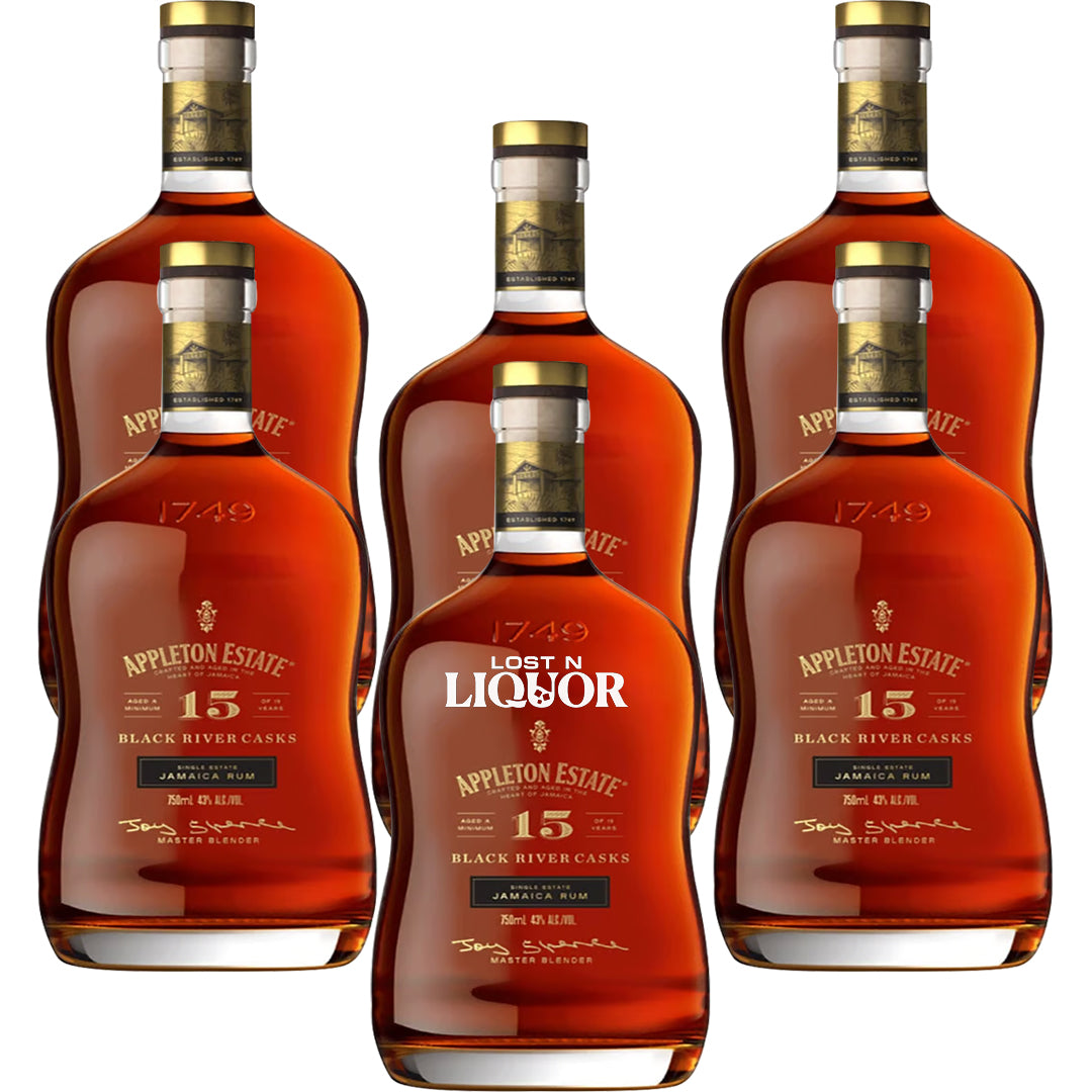 Appleton Estate Aged Rum Black River Casks 15 Year – Lost N Liquor ...