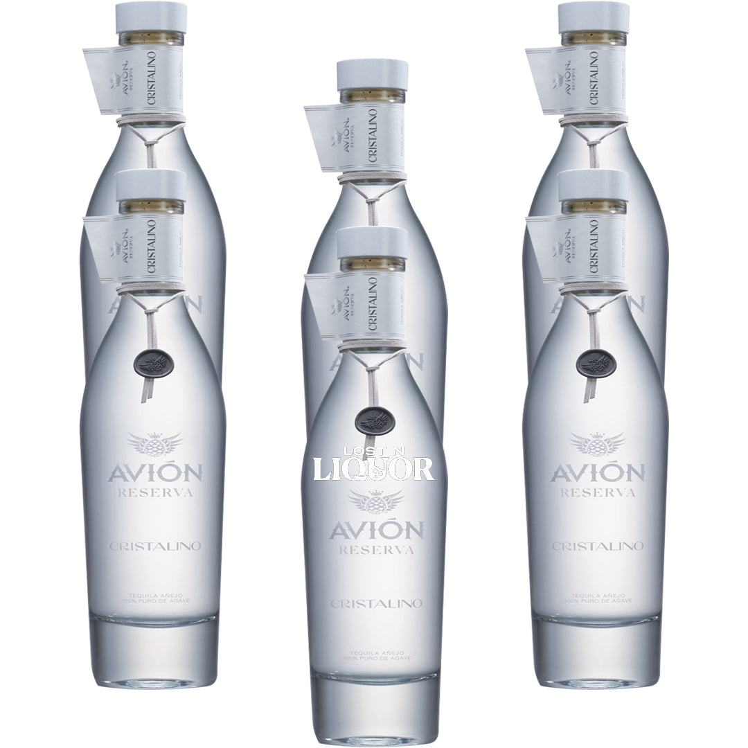 Avión Reserva Cristalino Tequila Añejo – Lost N Liquor - Online Liquor ...