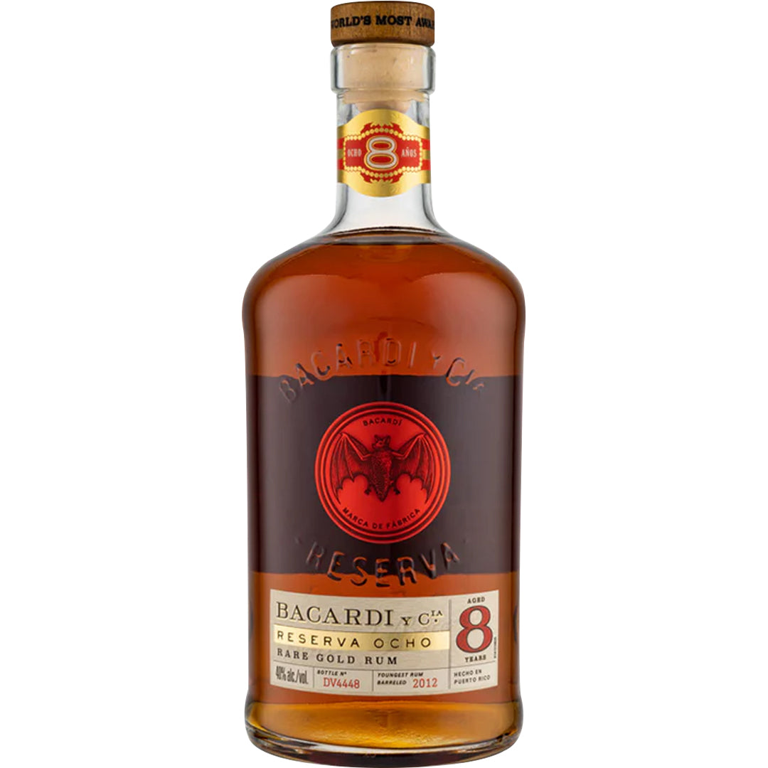 Bacardi 8 Year Gold Reserva Rum – Lost N Liquor - Online Liquor Store
