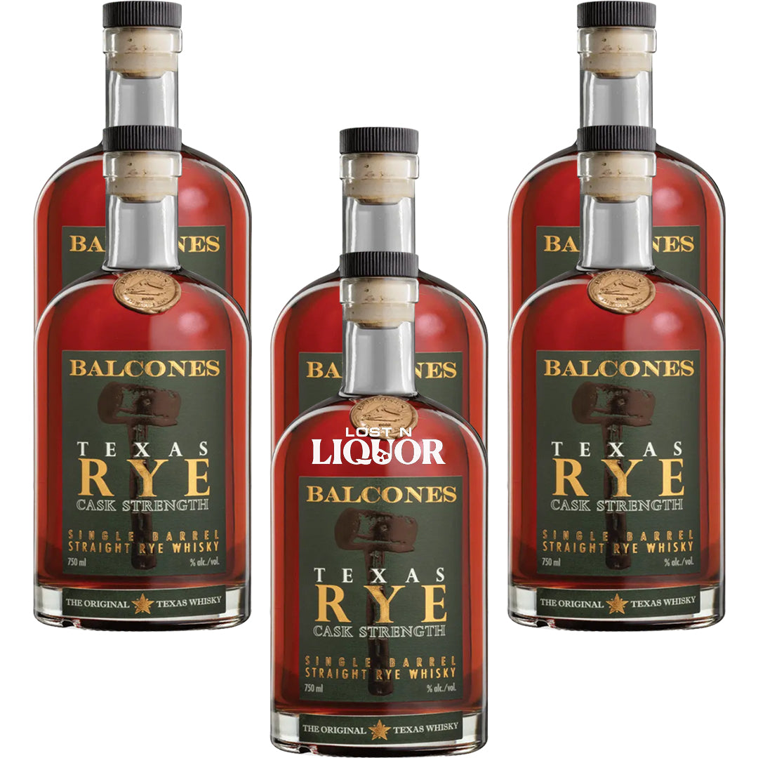 Balcones Straight Rye Texas Rye Cask Strength Whiskey – Lost N Liquor ...