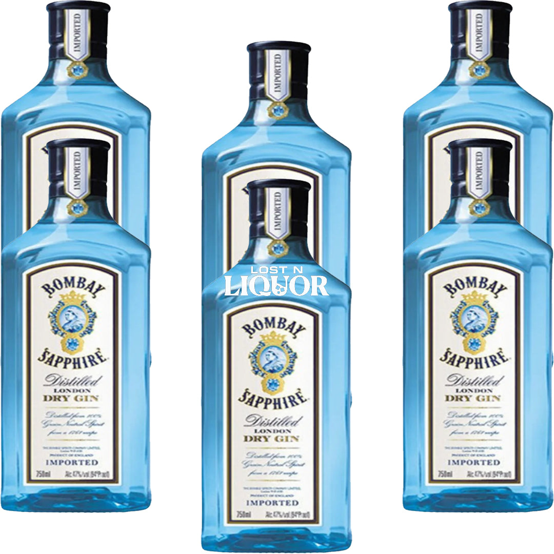 Bombay Sapphire London Dry Gin (1.75L) – Lost N Liquor - Online Liquor ...