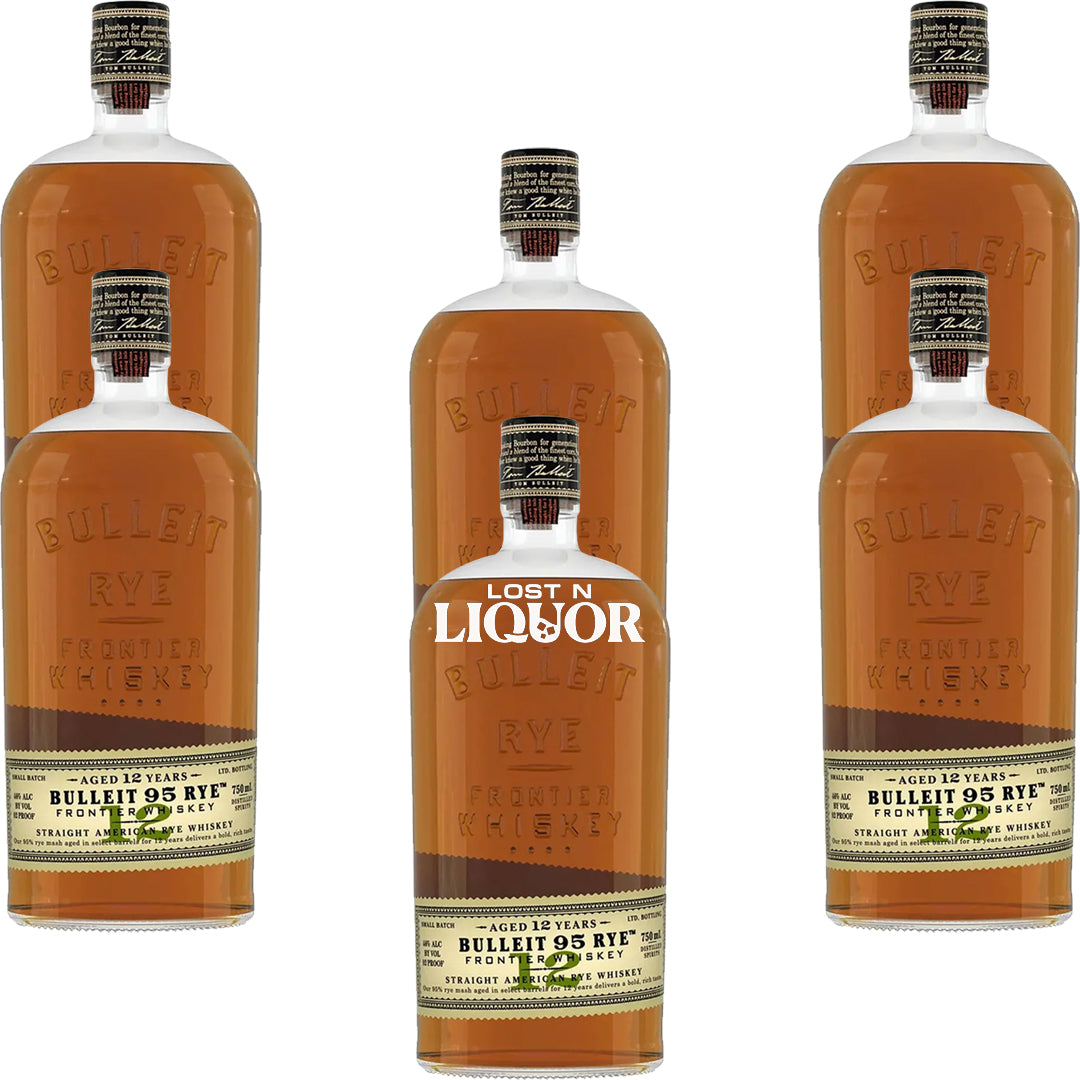Bulleit 95 Rye 10 Year Frontier Whiskey – Lost N Liquor - Online Liquor ...
