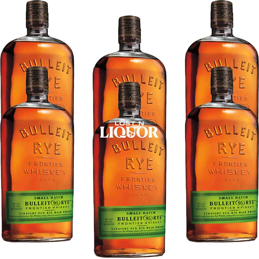 Bulleit 95 Rye Frontier Whiskey (1.75L) – Lost N Liquor - Online Liquor ...