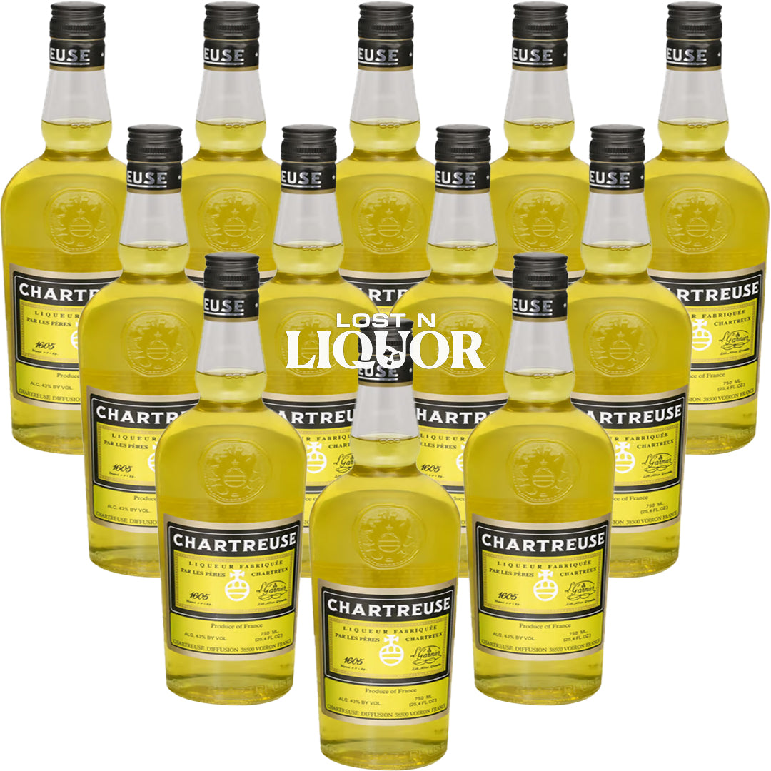 Chartreuse Yellow Liqueur – Lost N Liquor - Online Liquor Store