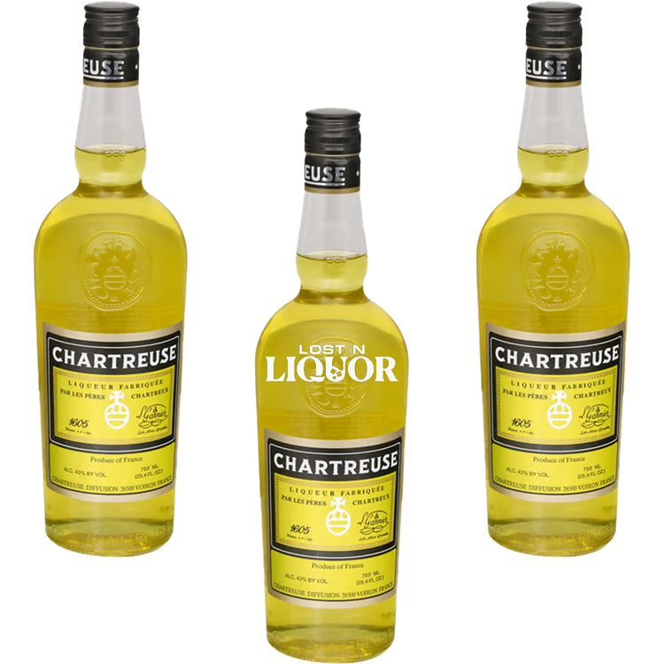 Chartreuse Yellow Liqueur – Lost N Liquor - Online Liquor Store