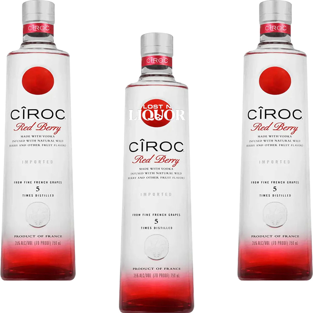 Ciroc Red Berry Vodka – Lost N Liquor - Online Liquor Store