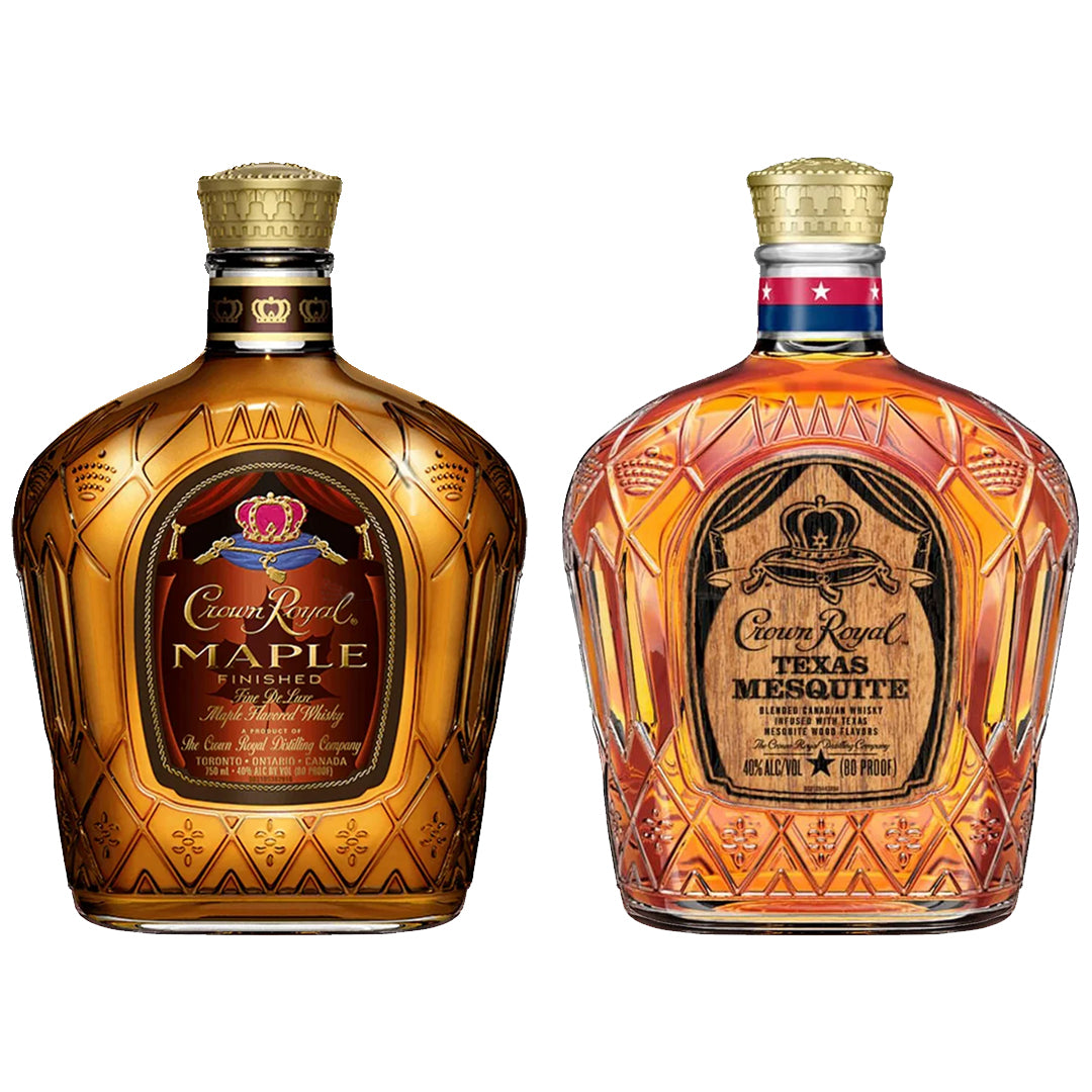 Crown Royal Maple & Texas Mesquite Bundle – Lost N Liquor - Online ...