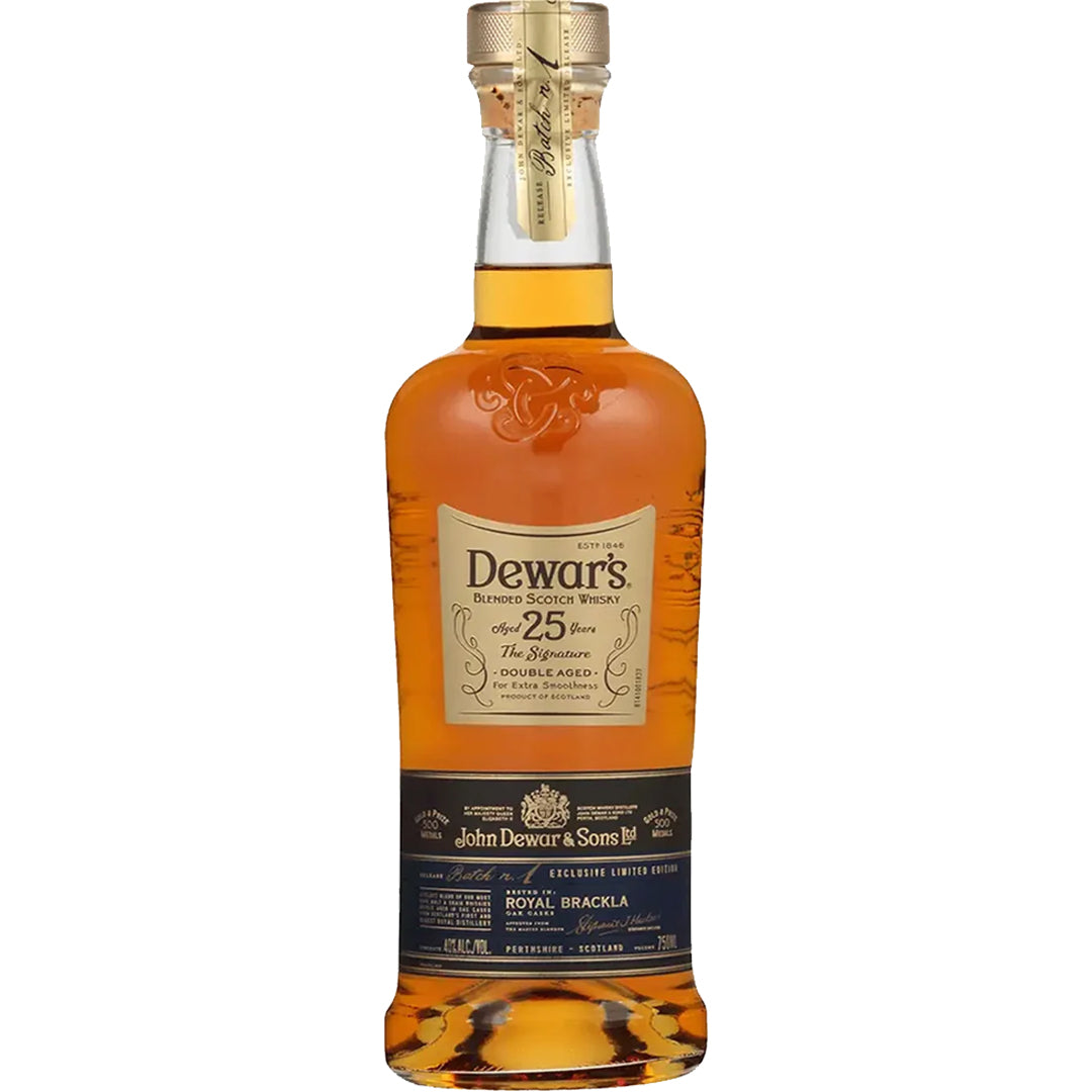 Dewar's The Signature Double Aged 25 Year Blended Scotch Whisky – Lost ...