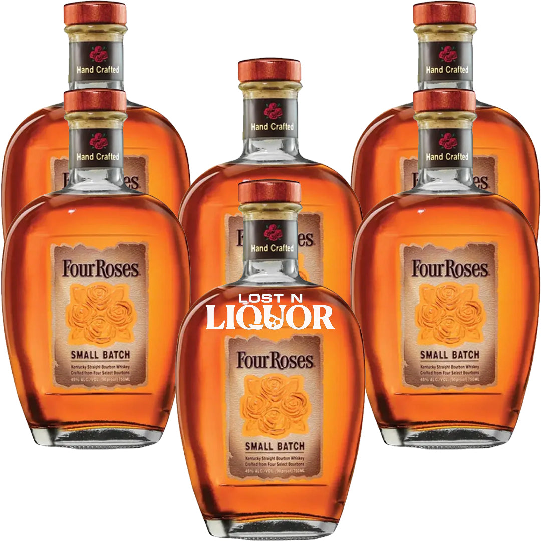 Four Roses Small Batch Bourbon Whiskey – Lost N Liquor - Online Liquor ...