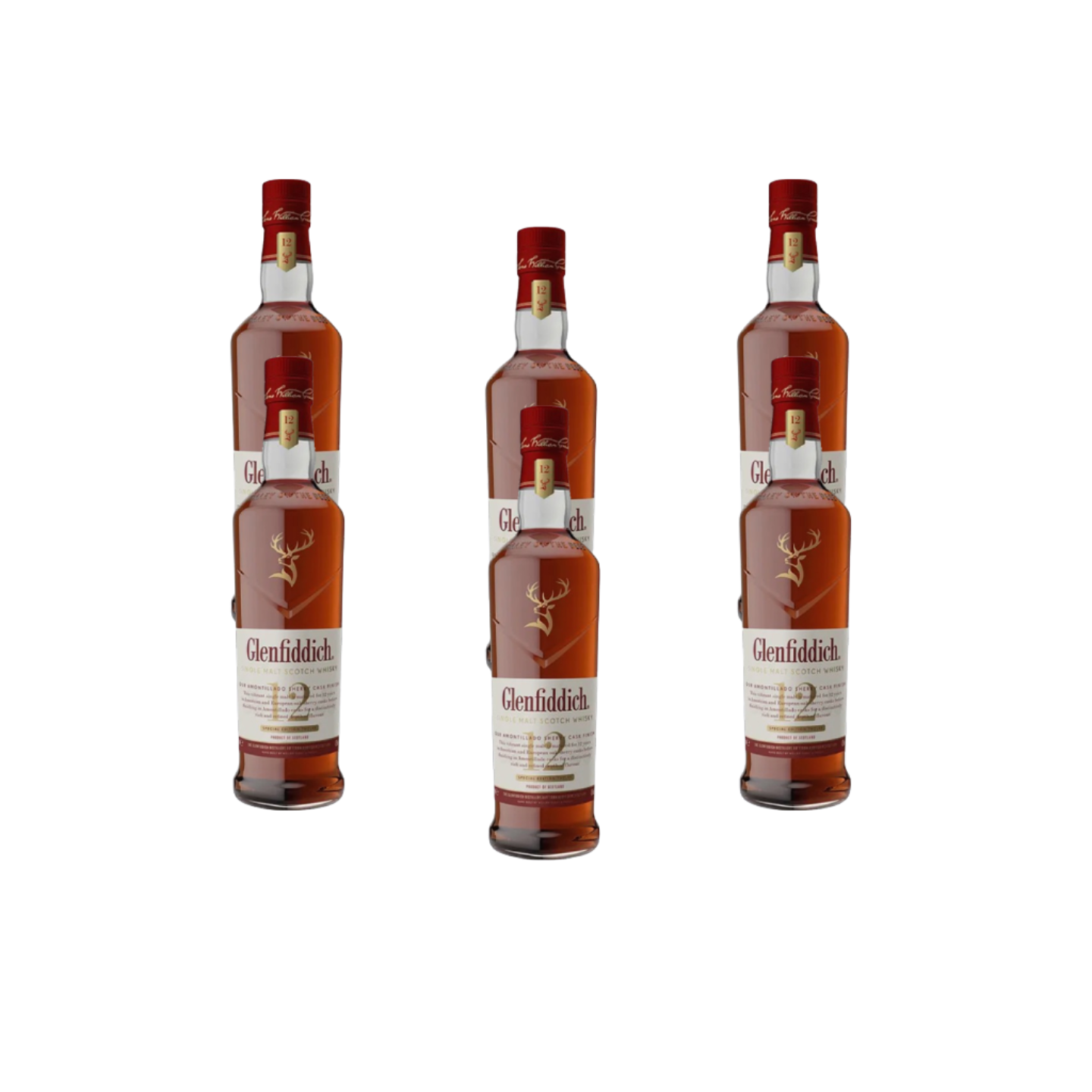 Glenfiddich 12 Year Sherry Cask Single Malt Scotch Whisky