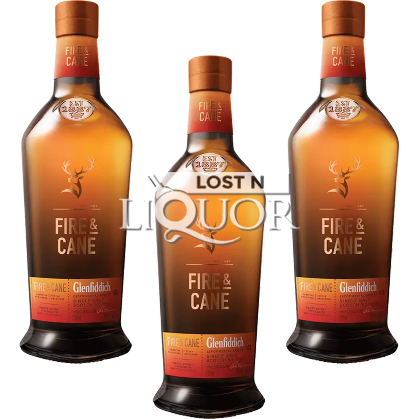 Glenfiddich Fire & Cane Single Malt Scotch Whisky – LNL