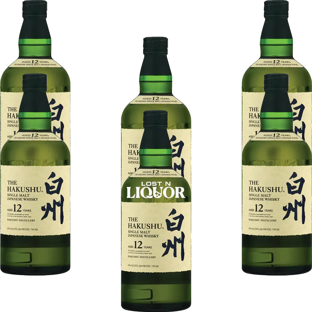 Hakushu 12 Year Single Malt Japanese Whisky – Lost N Liquor - Online ...
