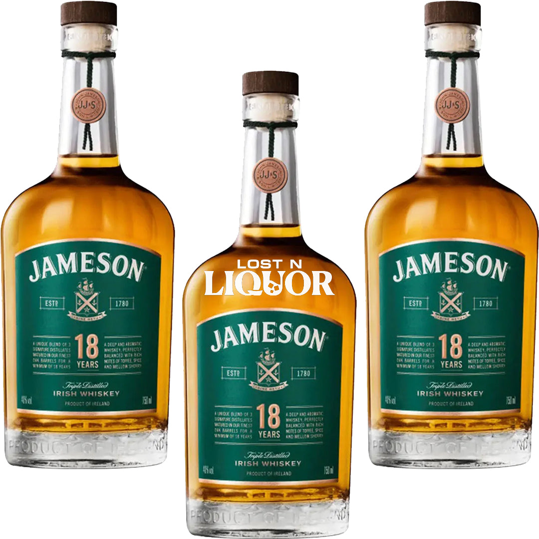 Jameson 18 Year Blended Irish Whiskey – Lost N Liquor - Online Liquor Store