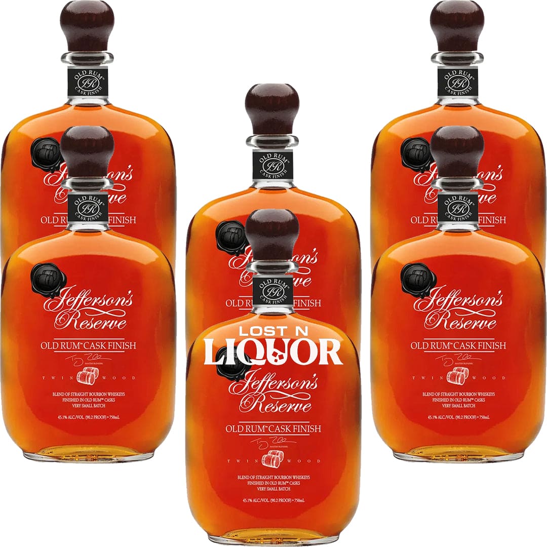 Jefferson's Reserve Old Rum Cask Finish Blend Of Straight Bourbon Whis ...