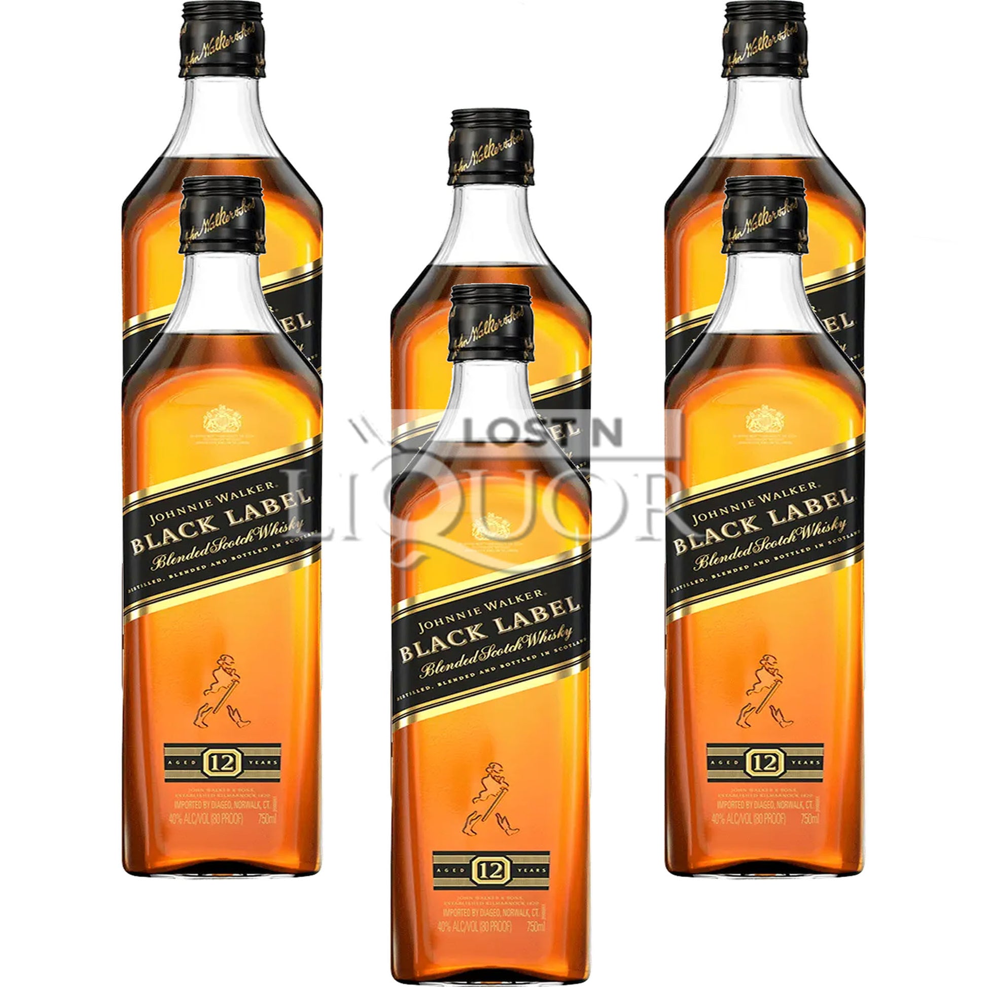 Johnnie Walker Black Label Blended Scotch Whisky