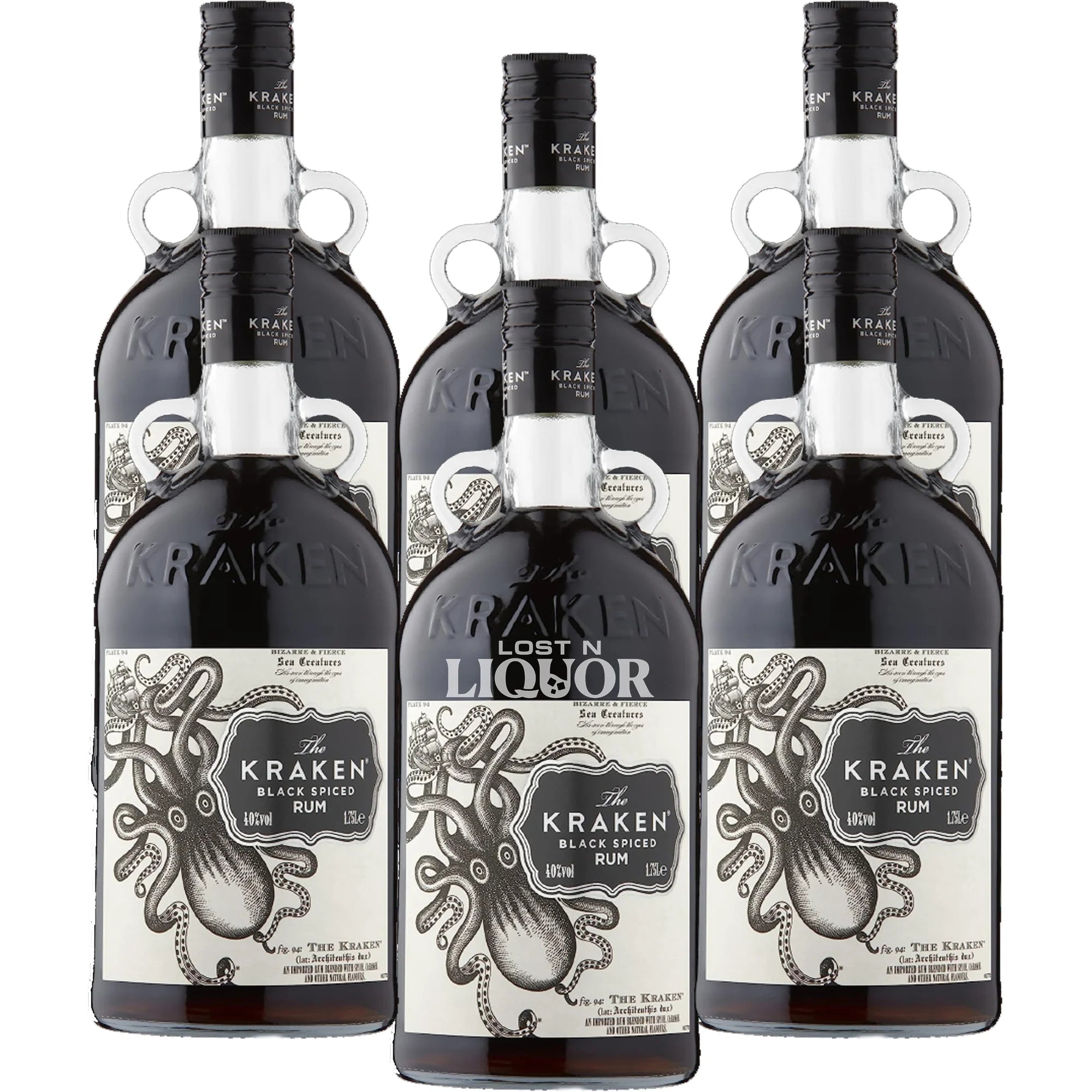 Kraken Rum Spiced White Label – Lost N Liquor - Online Liquor Store