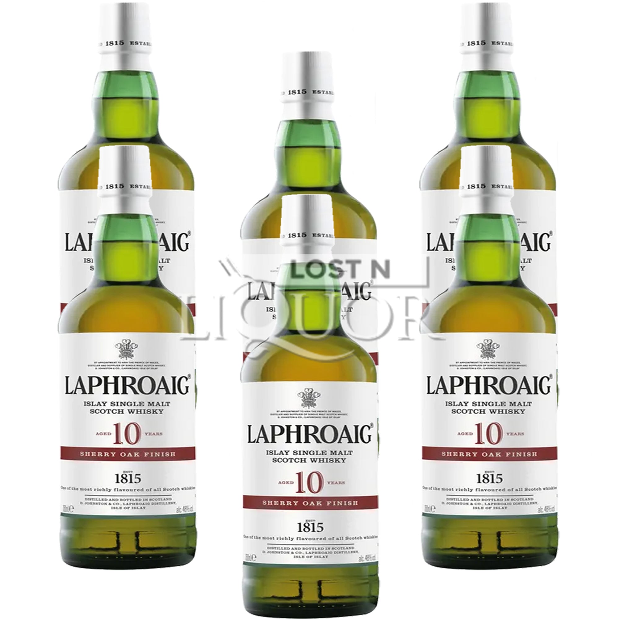 Laphroaig Sherry Oak Finished 10 Year Single Malt Scotch Whisky – LNL