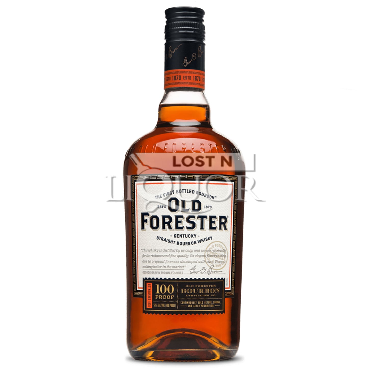 Old Forester 100 Proof Kentucky Straight Bourbon Whiskey – LNL