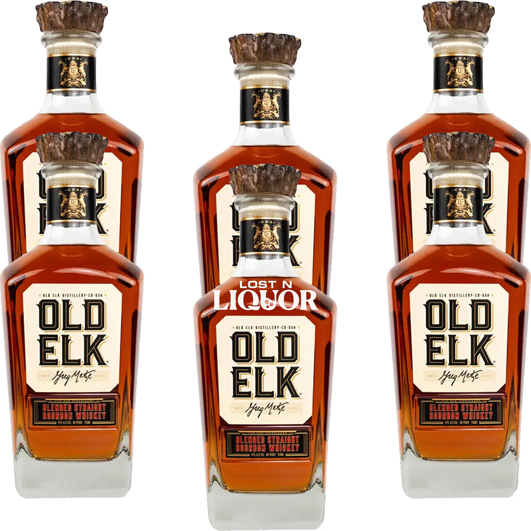 Old Elk Blended Straight Bourbon Whiskey – Lost N Liquor - Online ...