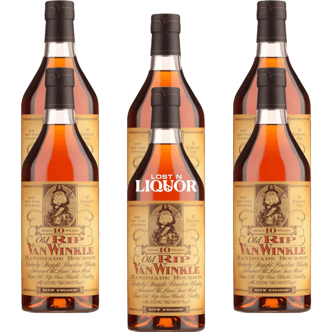 Pappy Old Rip Van Winkle 10 Year Old Bourbon – Lost N Liquor - Online ...