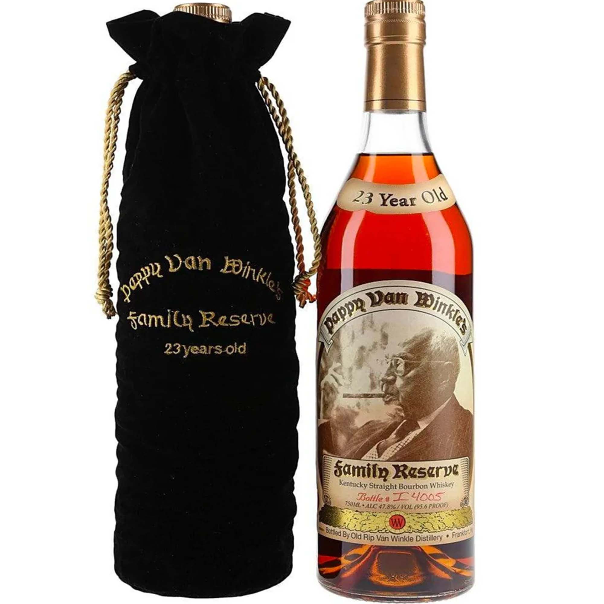Pappy Old Van Winkle's 23 Year Old Family Reserve Bourbon Whiskey ...