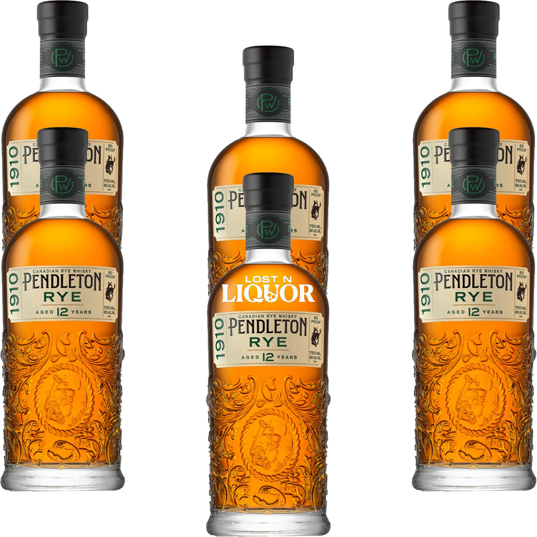 Pendleton Rye 1910 12 Year Canadian Rye Whisky – Lost N Liquor - Online ...