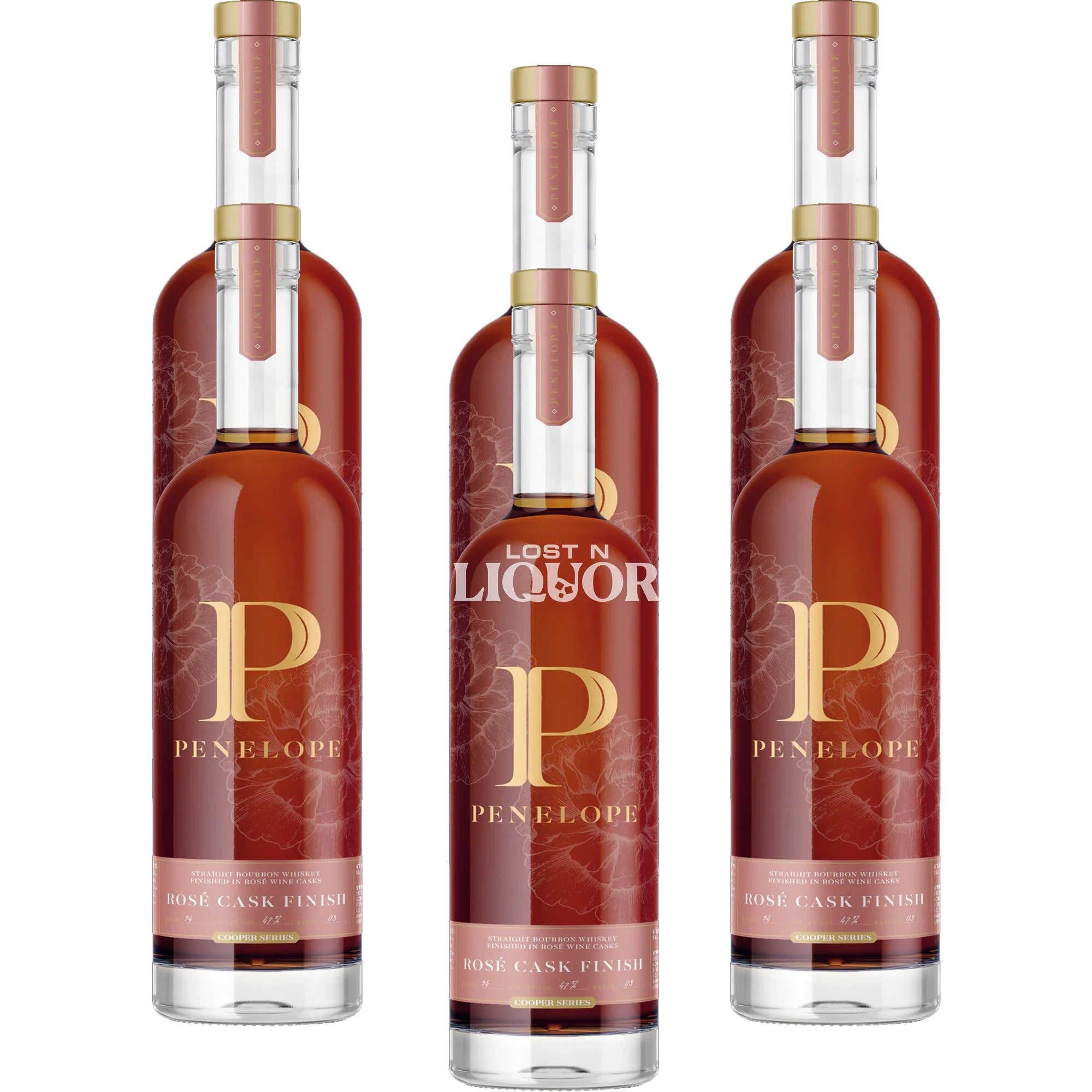 Penelope Rose Cask Finish Bourbon – Lost N Liquor - Online Liquor Store