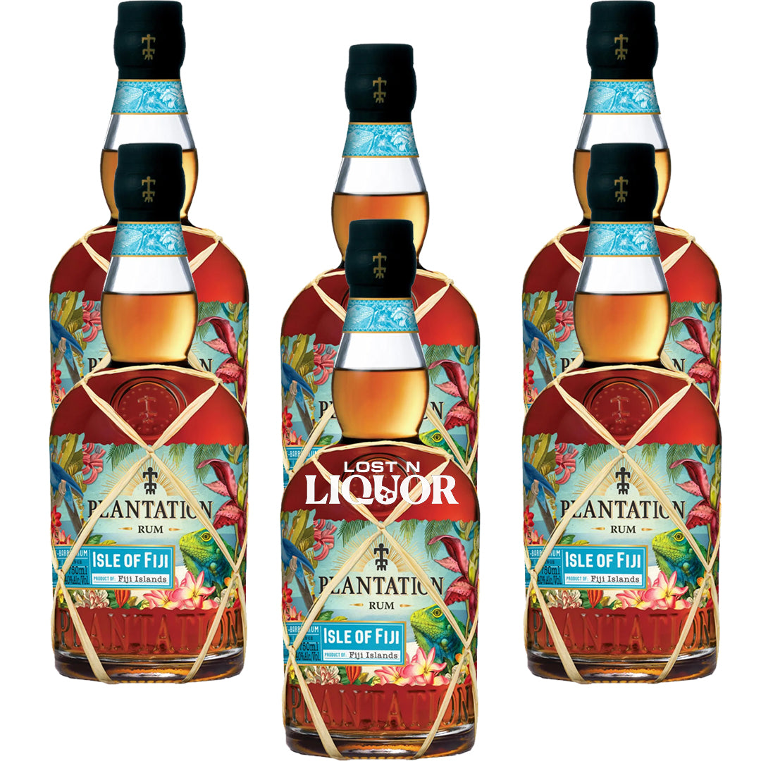 Plantation Double Barrel Isle Of Fiji Gold Rum – Lost N Liquor - Online ...
