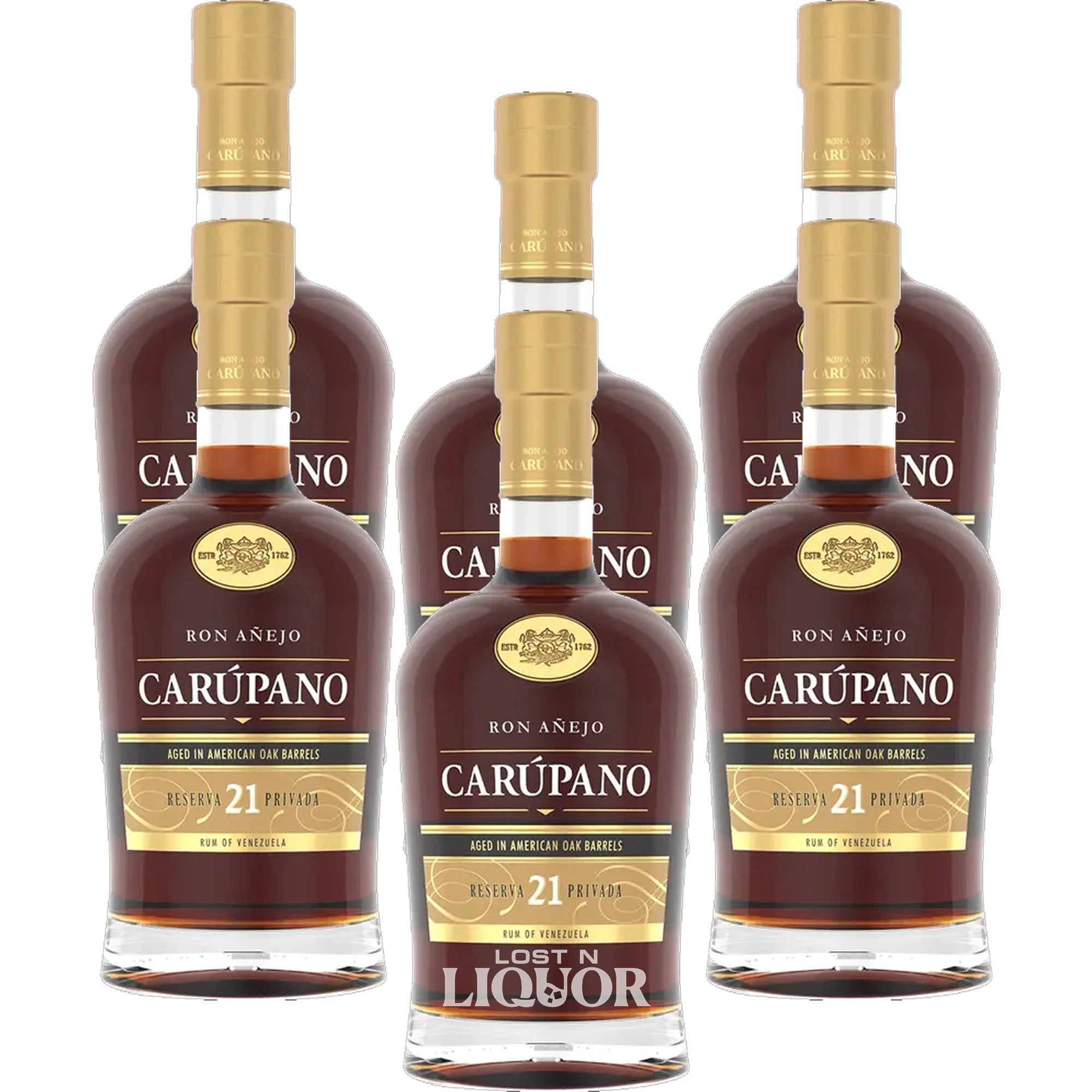Ron Carupano Rum Reserve Priva 21 Year – Lost N Liquor - Online Liquor ...