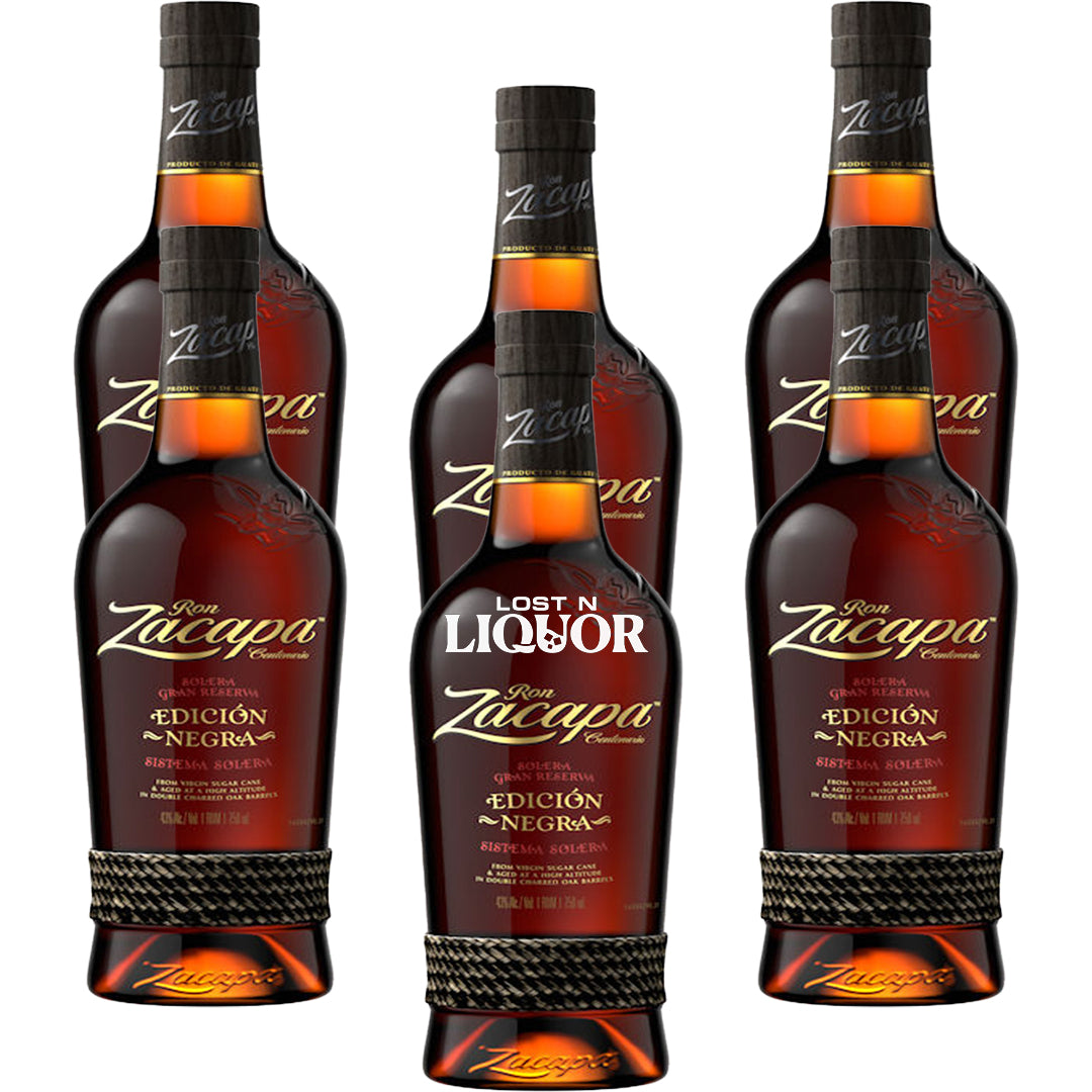 Ron Zacapa Aged Rum Centenario Edicion Negra Solera Gran Reserva – Lost ...