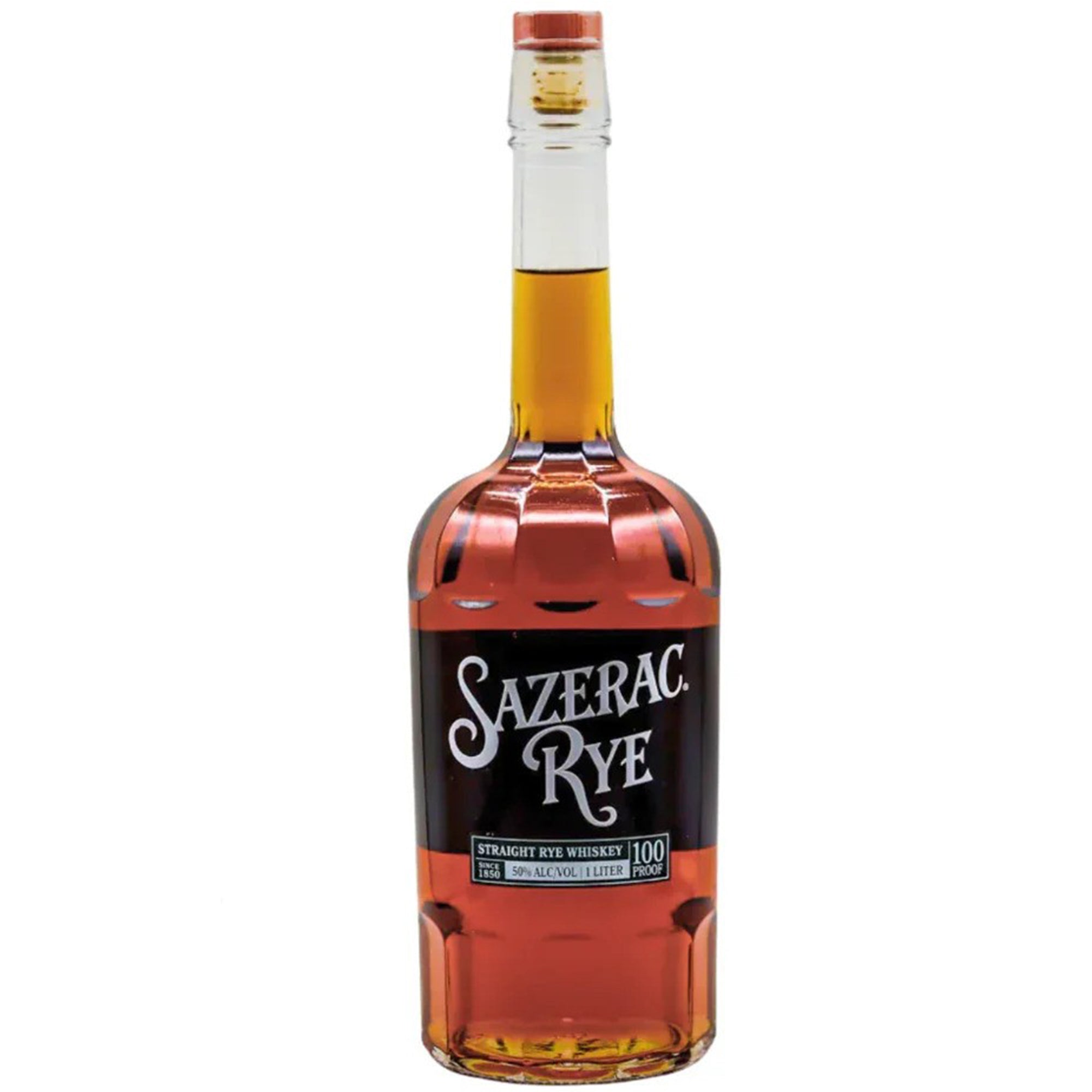 Sazerac Rye 100 Proof Straight Rye Whiskey 1L – Lost N Liquor - Online ...