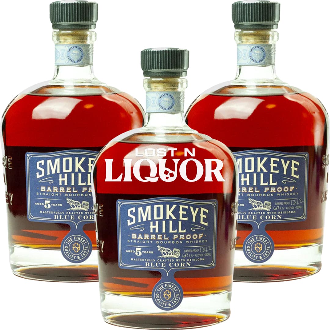 Smokeye Hill Barrel Proof Straight Bourbon Whiskey – Lost N Liquor ...