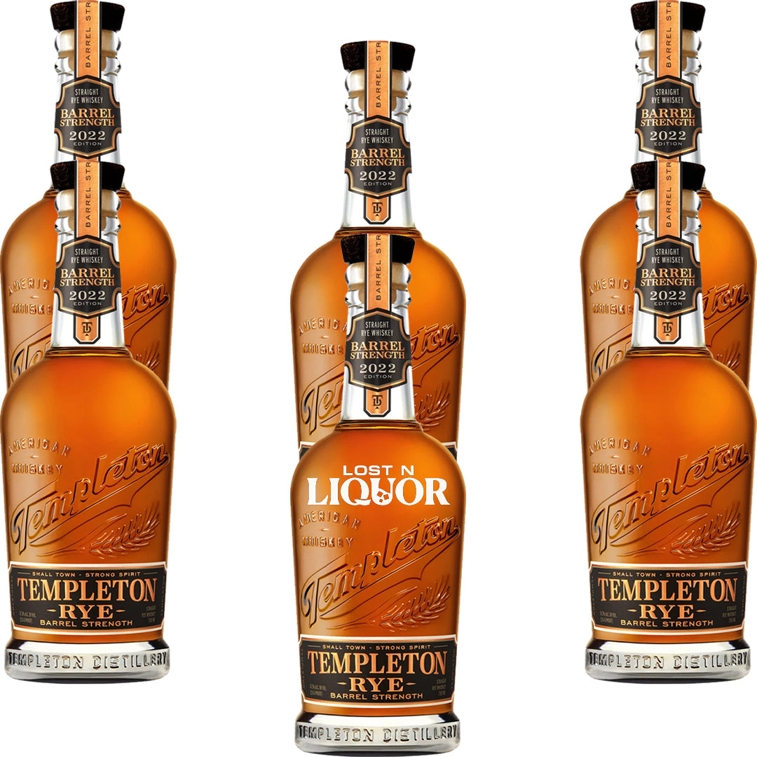Templeton Rye Barrel Strength Straight Rye Whiskey – Lost N Liquor ...