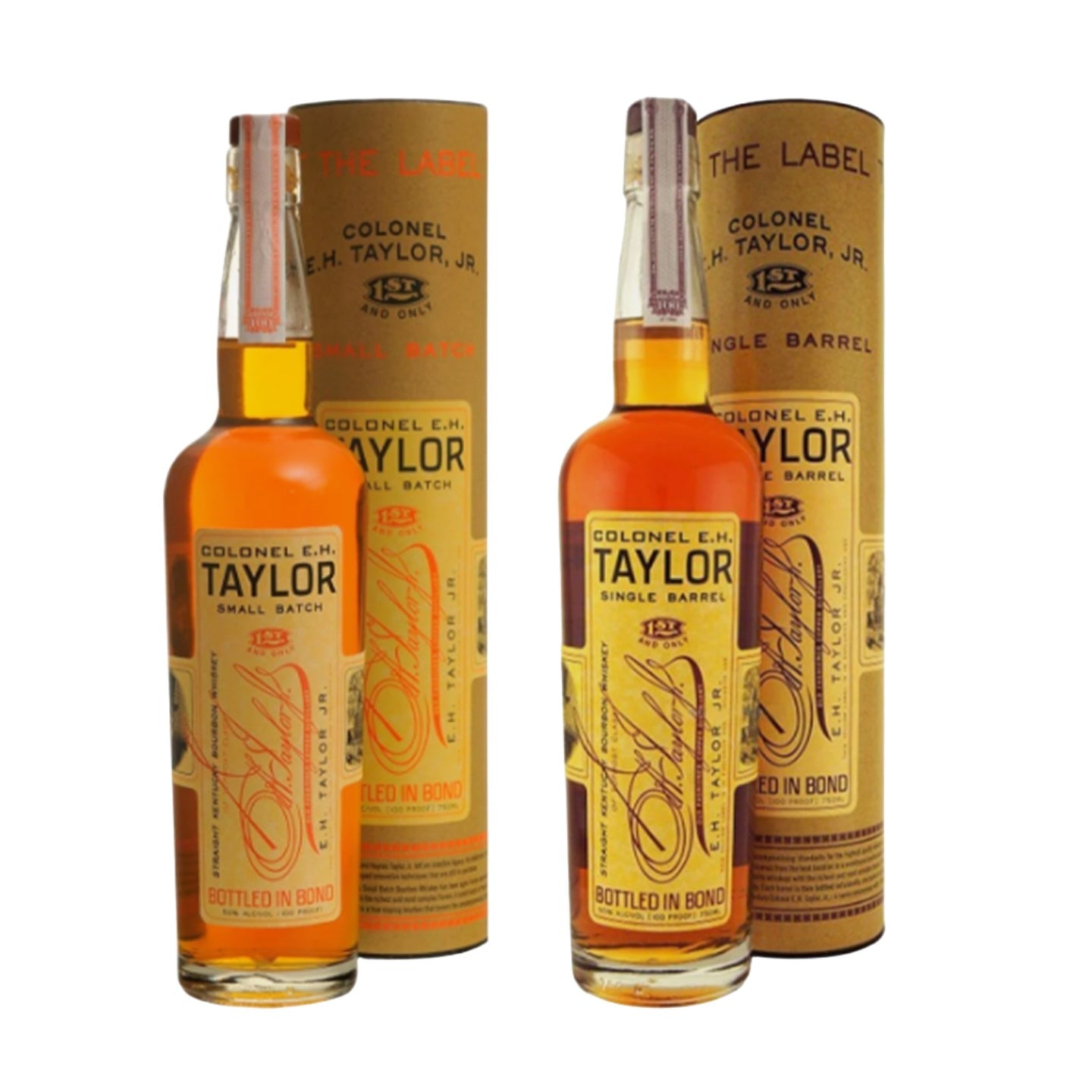 The Ultimate E.H Taylor Small Batch & Single Barrel Bourbon Duo – Lost ...
