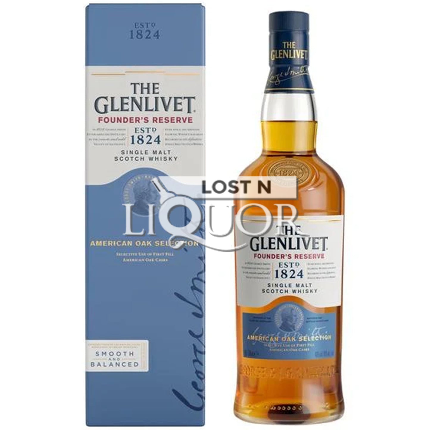 The Glenlivet Founder's Reserve American Oak Single Malt Scotch Whisky