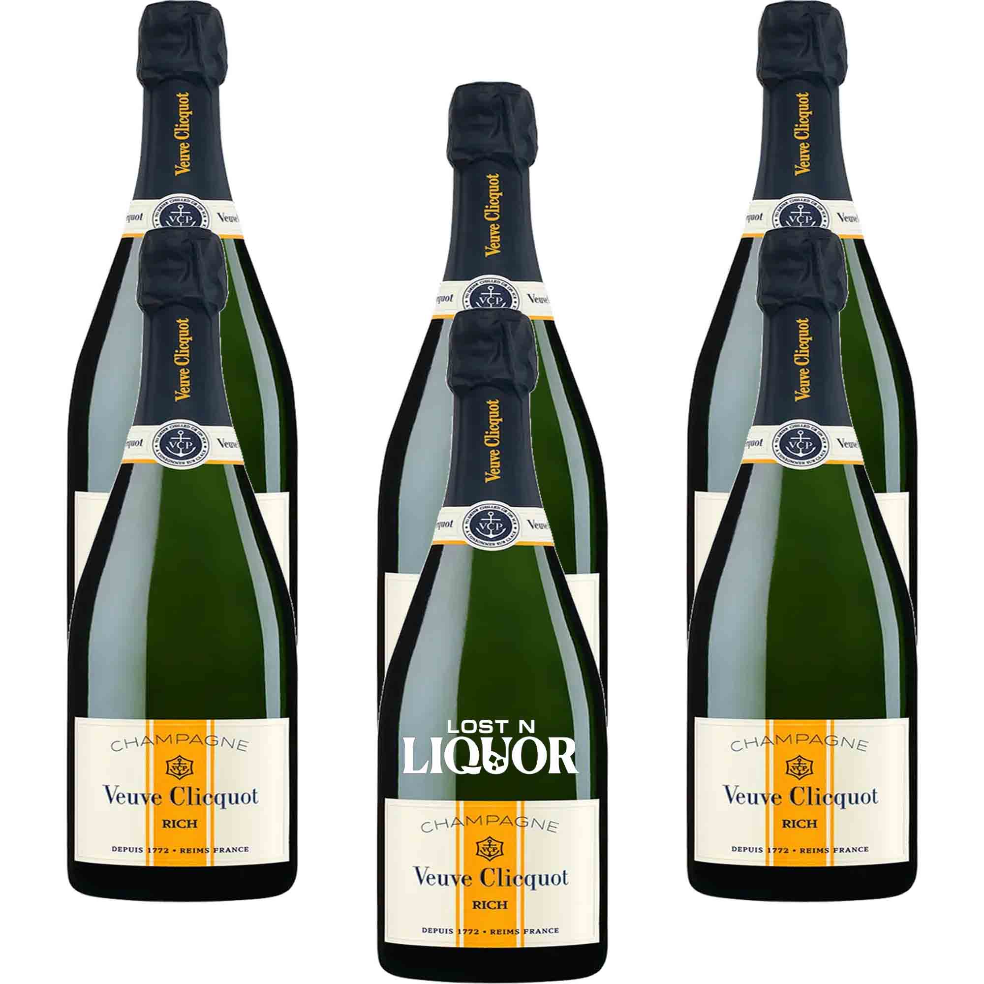 Veuve Clicquot Rich Collection Brut Champagne – Lost N Liquor - Online ...
