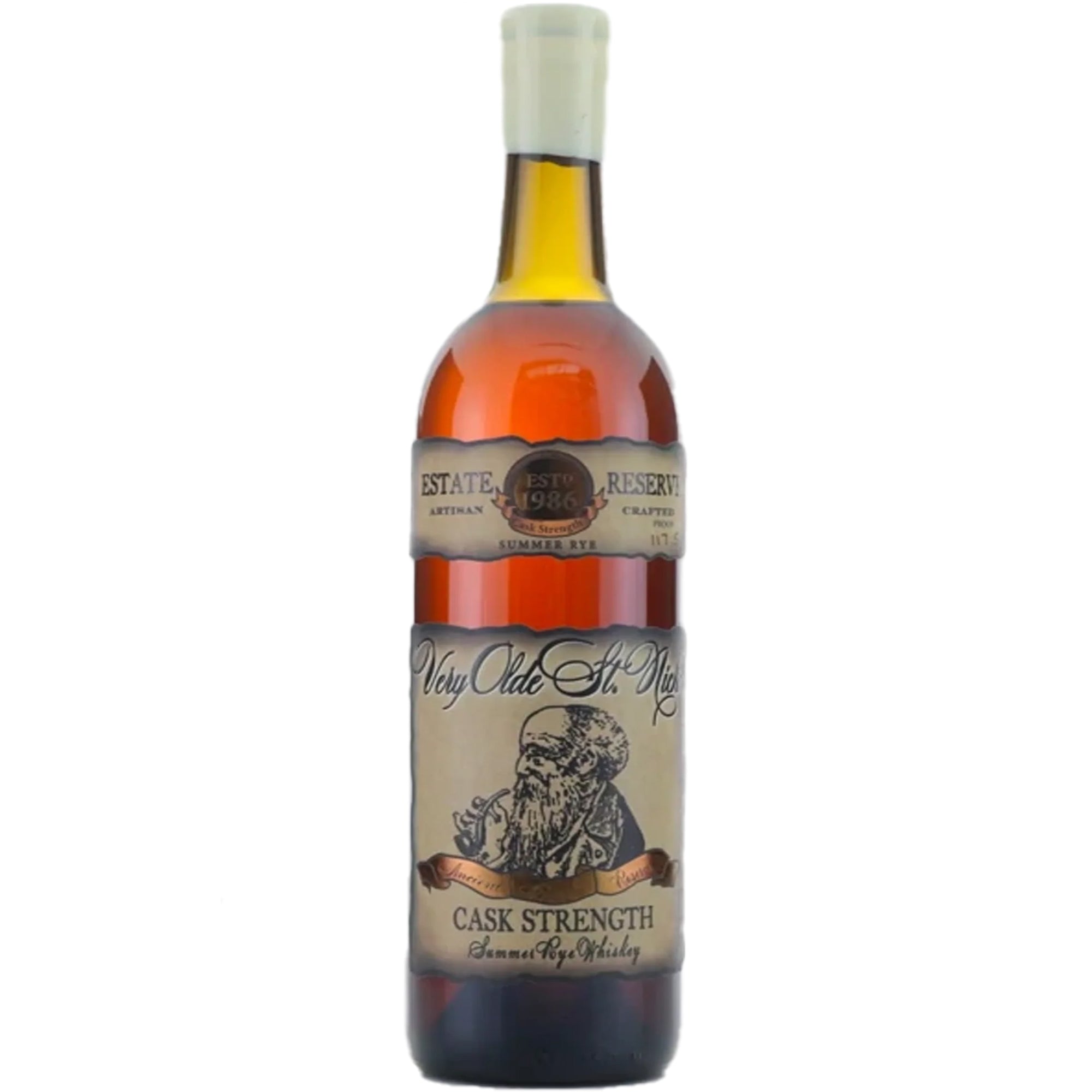 Very Old St Nick Summer Rye Cask Strength – Lost N Liquor - Online ...