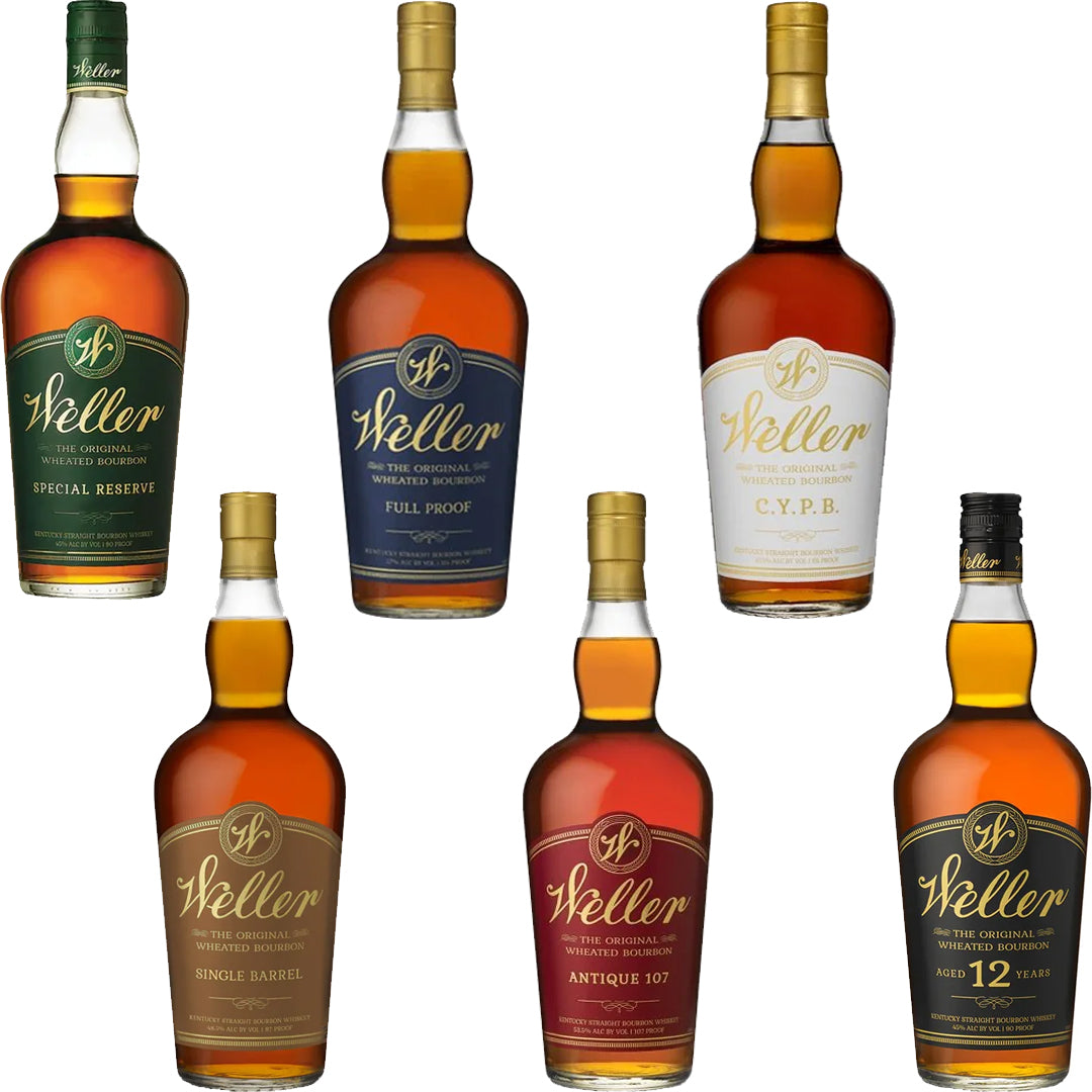 W.L. Weller Bourbon Full Lineup Bundle – Lost N Liquor - Online Liquor ...