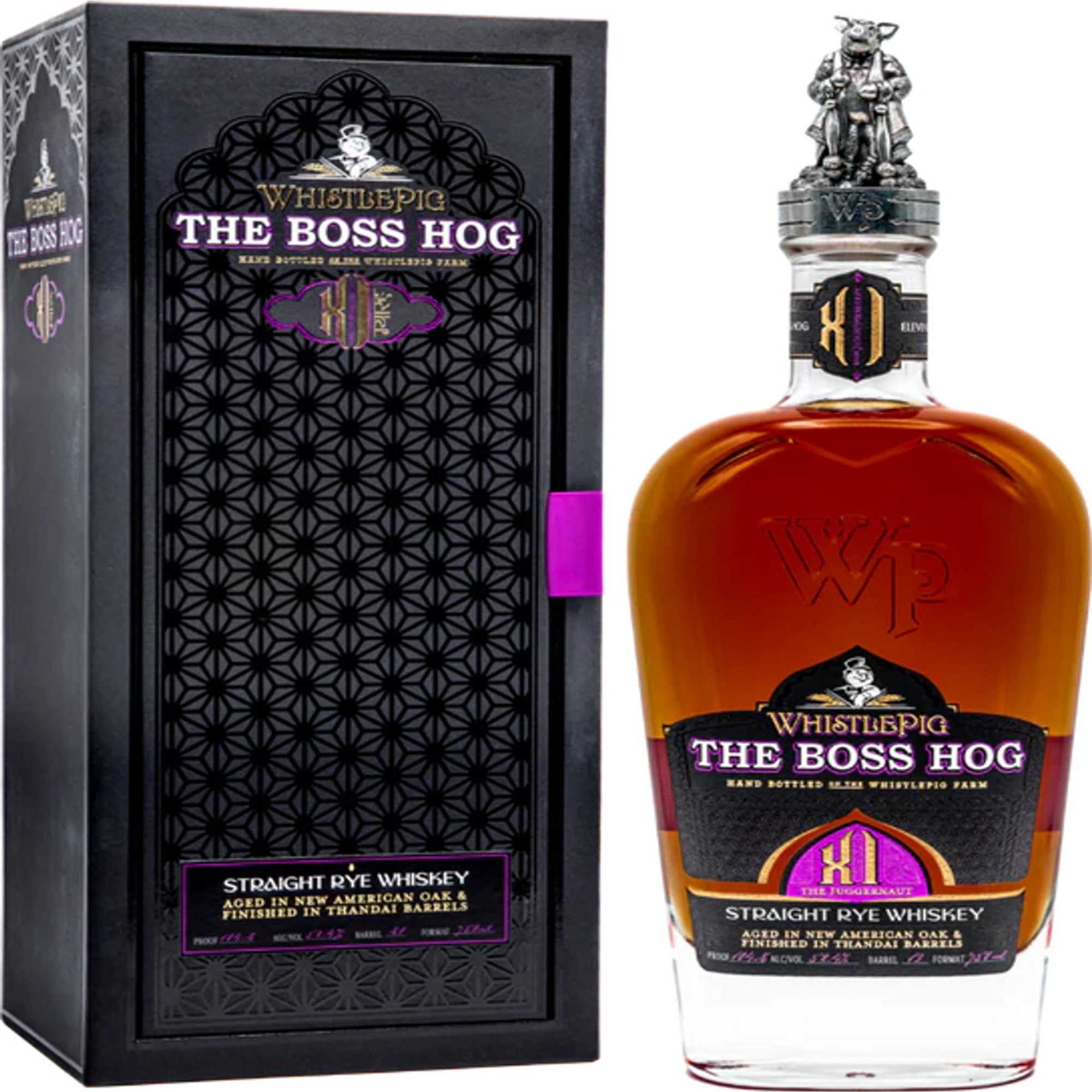 WhistlePig Farm The Boss Hog 11th Edition The Juggernaut Straight Rye ...