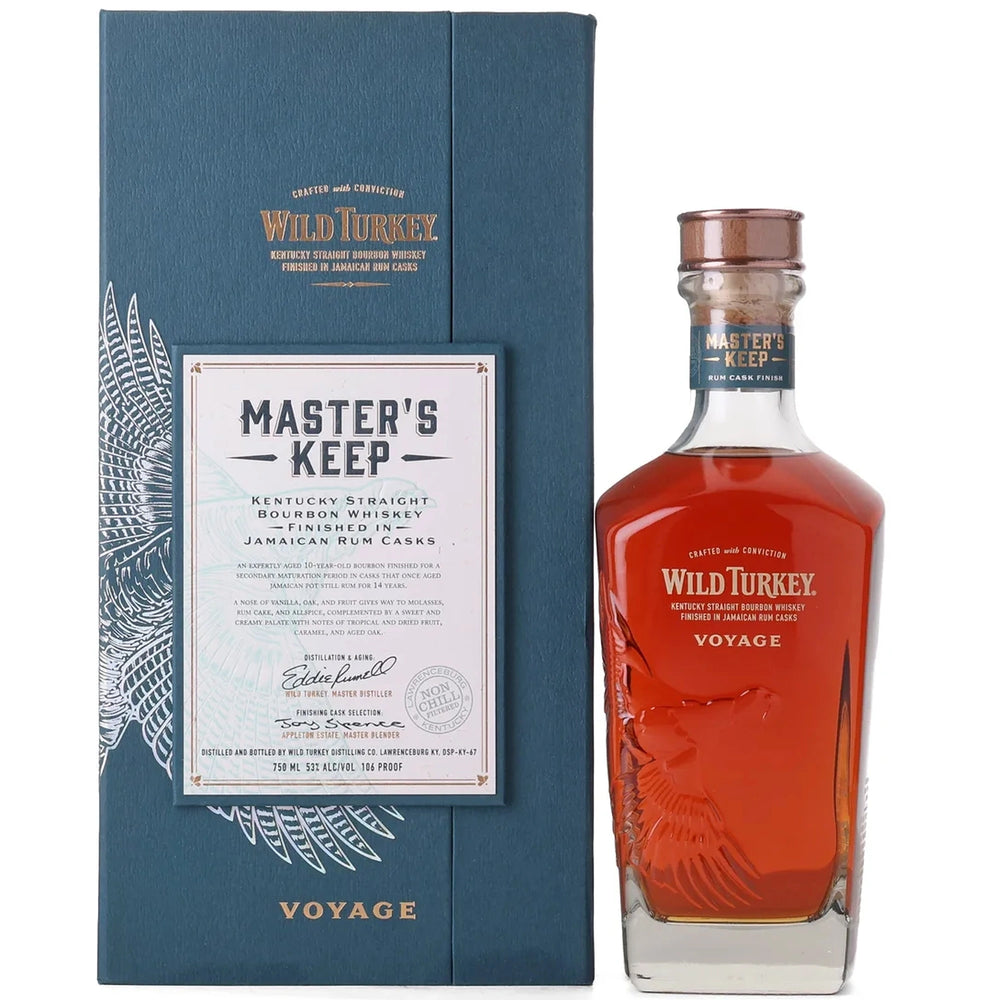 Wild Turkey Master's Keep Voyage Kentucky Straight Bourbon Whiskey ...